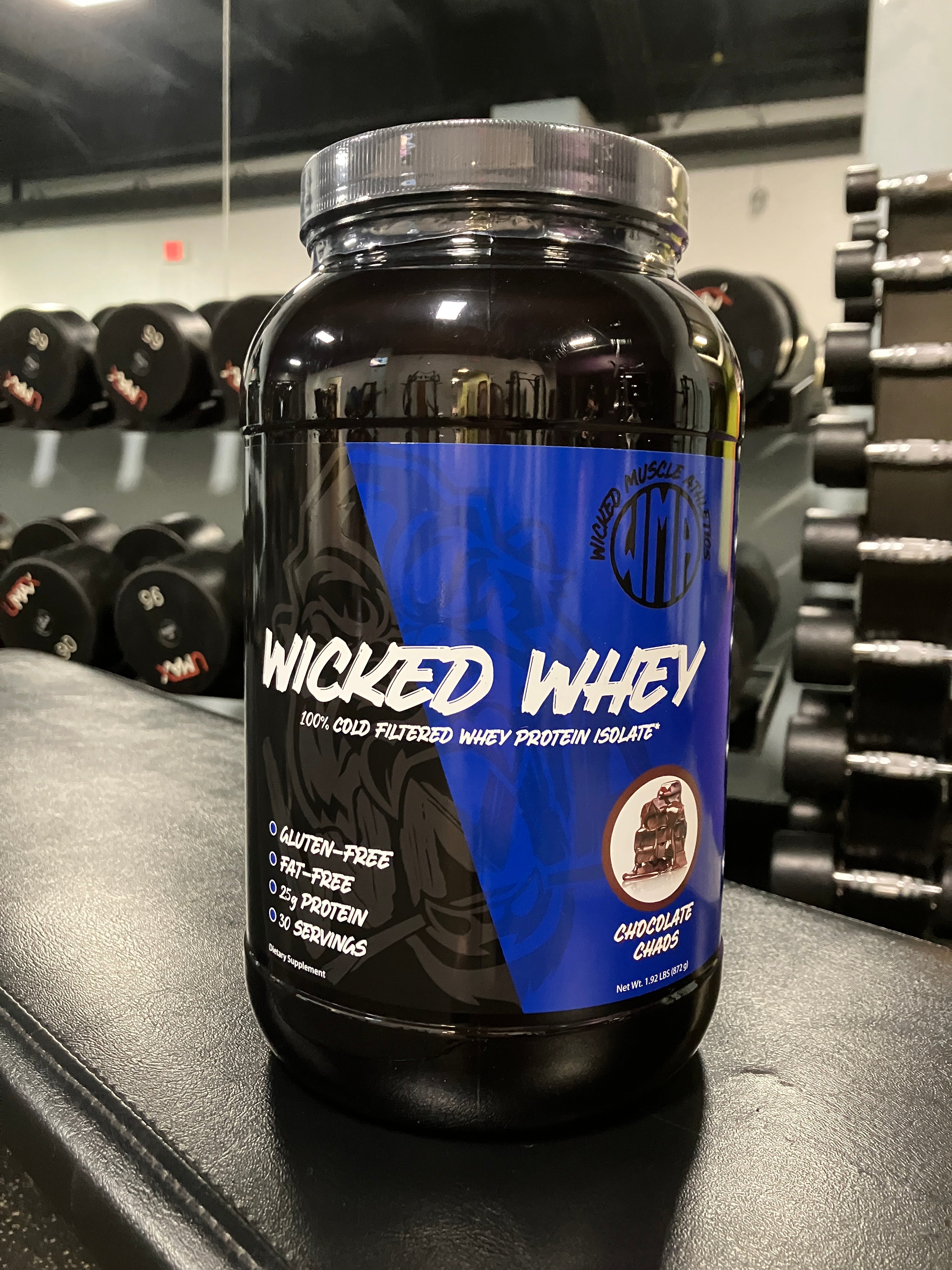Wicked Whey Protein Isolate – Wicked Muscle Athletics